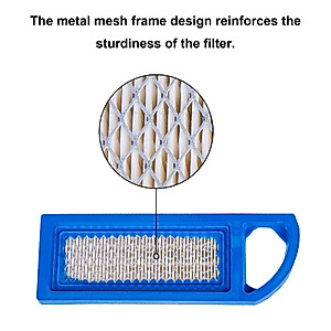 ZLKSKER 2 Pack 698083 Lawn Mower Air Filter Replacement for B&S 697014 697153 697634 698083 795115 797008 GY20573 Air Cleaner