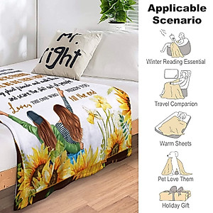 to My Bestie Blanket for Women Ultra Soft Flannel Throw Blanket for Girls BFF for Sofa Bed Friendship Gift for Friends Birthday Anniversary 80'' x 60''