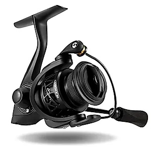 Piscifun Carbon X Spinning Reels, Carbon Frame and Rotor, Ultralight 5.1oz Spinning Fishing Reel, 5.2:1 Low Speed Gear Ratio, 10+1 Shieled BB Smooth Powerful Fishing Spinning Reel 500 Series