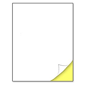 30 Sheets, Printable White Sticker Paper, Laser/Inkjet Printing - Matte, Letter Size (8.5" x 11")