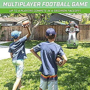 GoSports Inflataman Football Challenge - Inflatable Receiver Touchdown Toss Game