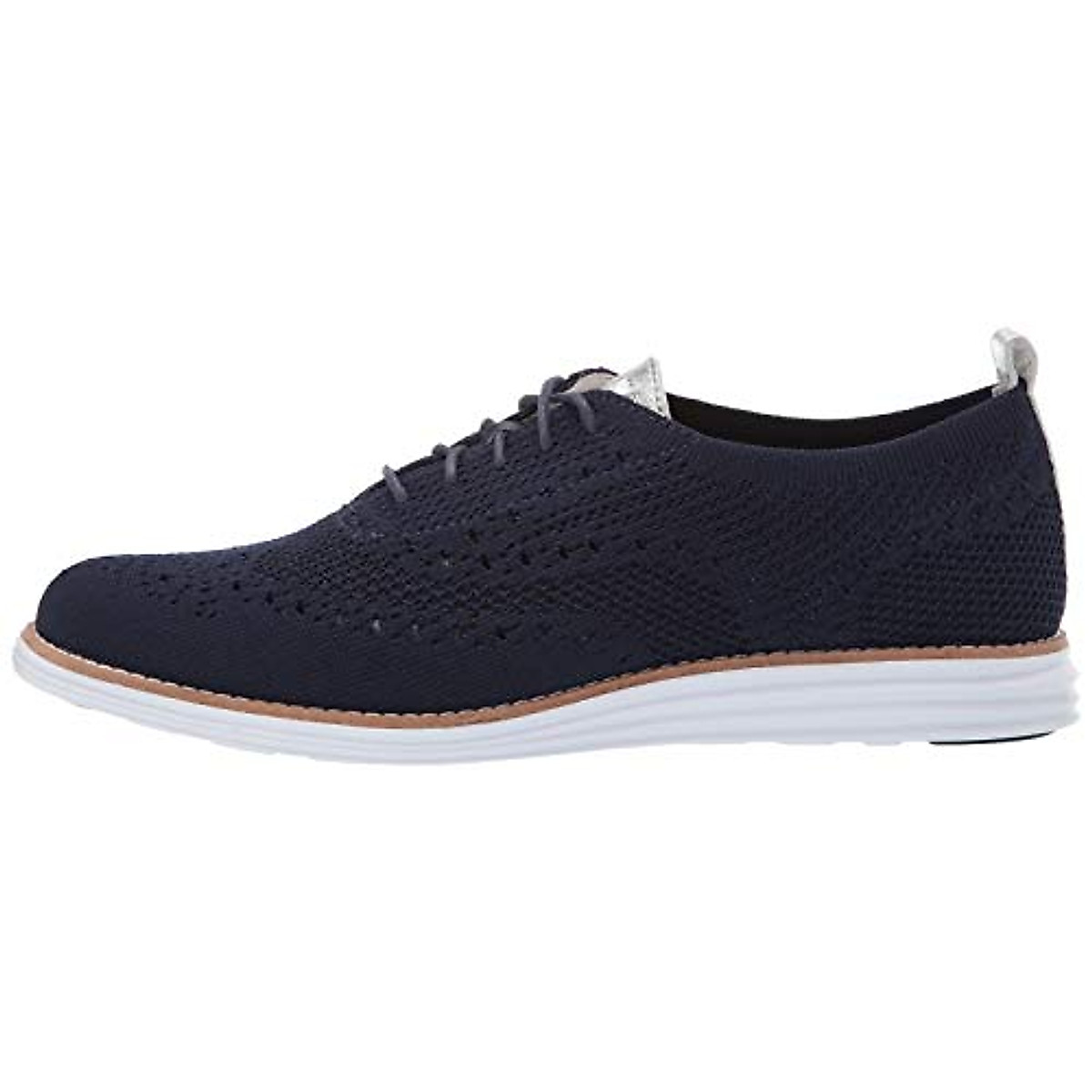 Cole Haan womens Originalgrand Stitchlite Wingtip Oxford, Blue, 7 US
