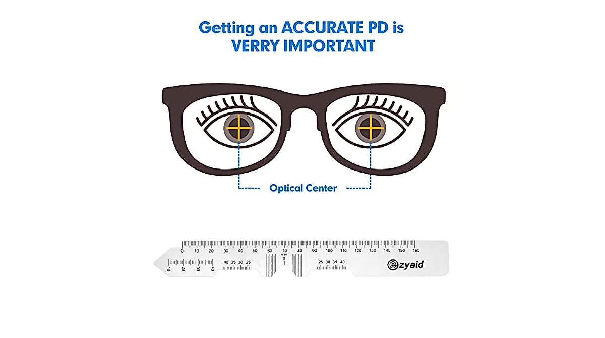 Ezyaid PD Ruler for Accurate Pupillary Distance Measurement