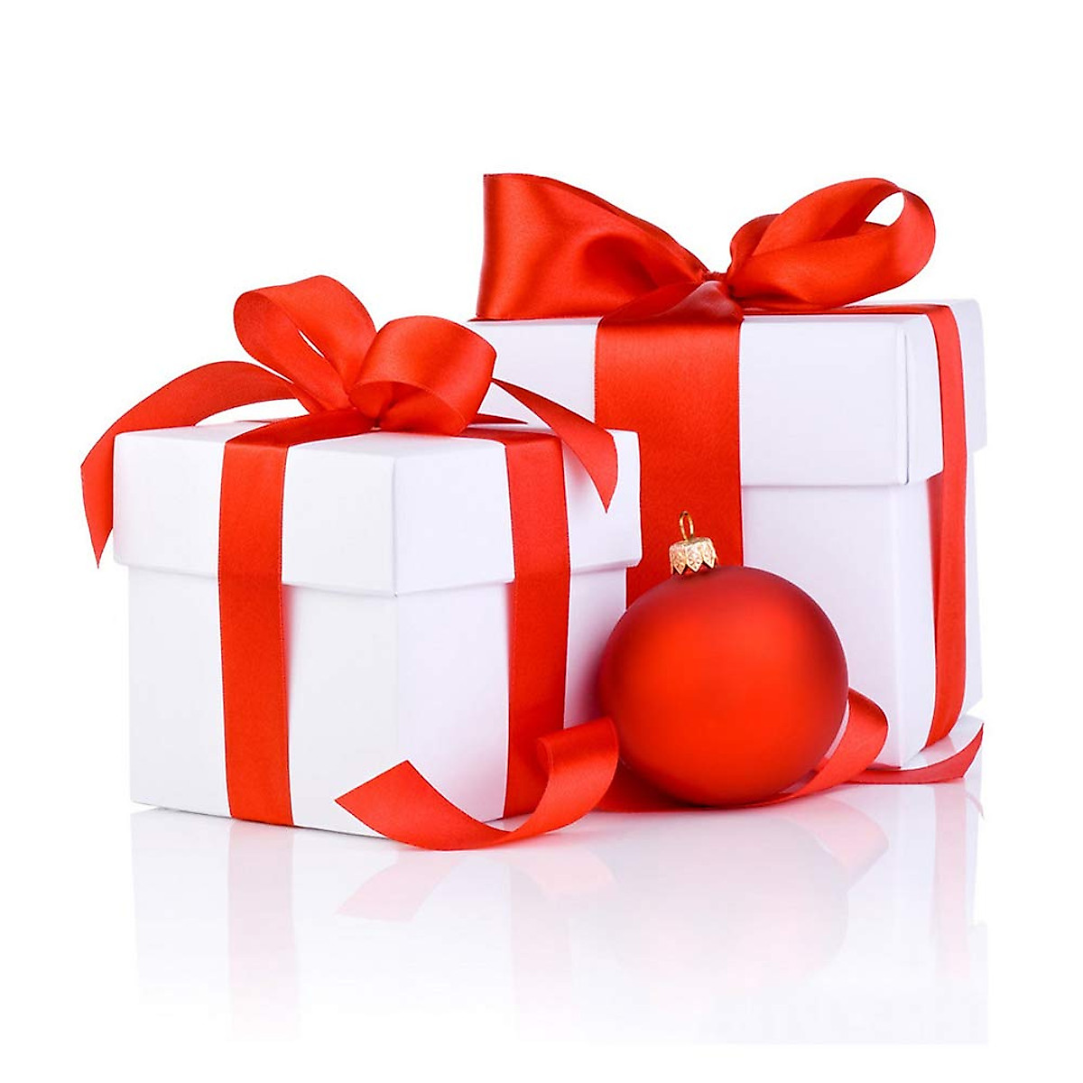 LIUYAXI Red Double Face Satin Ribbon 1-1/2" X 50 Yards, Ribbons Perfect for Crafts, Gift Wrapping, Bow Making and More…