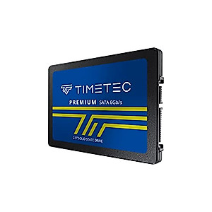 Timetec 1TB SSD 3D NAND SATA III 6Gb/s 2.5 Inch 7mm (0.28") Read Speed Up to 550 MB/s SLC Cache Performance Boost Internal Solid State Drive for PC Computer Desktop and Laptop (1TB)