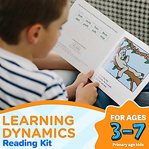 Learning Dynamics 4 Weeks to Read | Reading Program for 4 to 7 Years Old | Build Confidence with Their Own Personal Library, Includes 50 Books, Teaching Manual, Activities and Workbooks