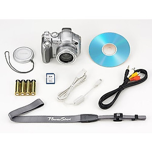 Canon Powershot S2 IS 5MP Digital Camera with 12x Optical Image Stabilized Zoom (OLD MODEL)