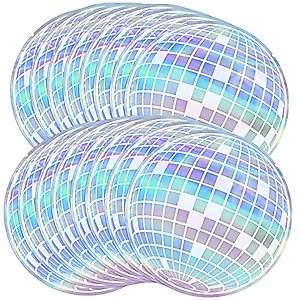 KARAQY Disco Ball Hangover Kit Bags, Last Disco Recovery Bags for Bachelorette Party Wedding Bridal Shower Engagement Party Disco Party Favors Supplies Decorations