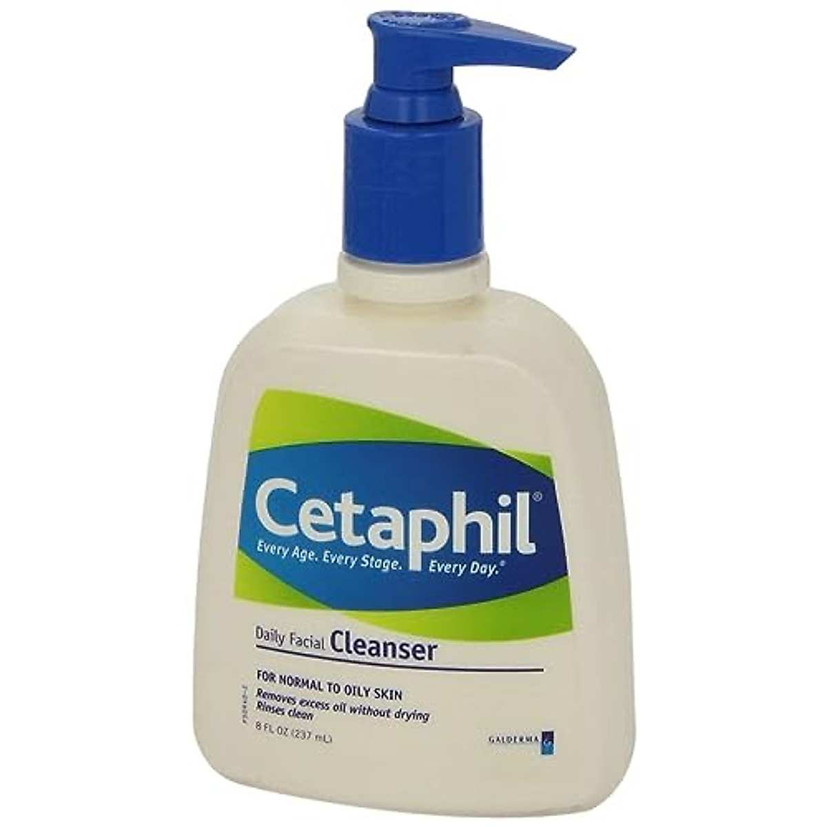 Cetaphil Daily Facial Cleanser for Normal to Oily Skin, 8 Ounce
