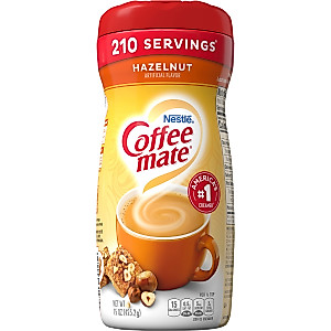 Nestle Coffee Mate Coffee Creamer Hazelnut, 15 Ounce (Pack of 6)