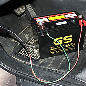 URBEST® Alligator Clamps 30A Copper Plated Metal Battery Clips for Cars, Vehicles, Automobiles, 20Pack Red, Black