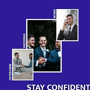 Smooth Stays 36 Quality Stainless Steel Collar Stiffeners in Box, Silver, 6-56mm & 12