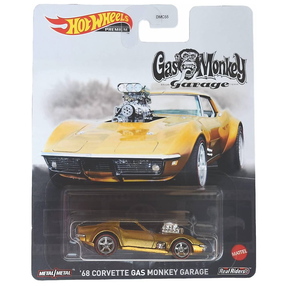 Hot Wheels '68 Corvette Gas Monkey Garage