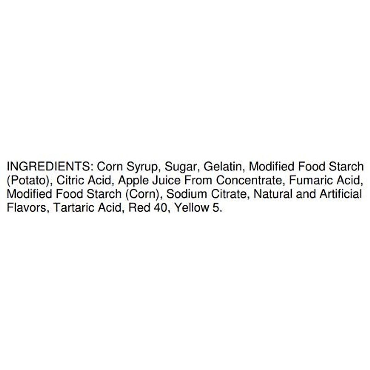 Trolli Peachie O's Sour Gummy Rings Candy, 5 Pound Bulk Bag