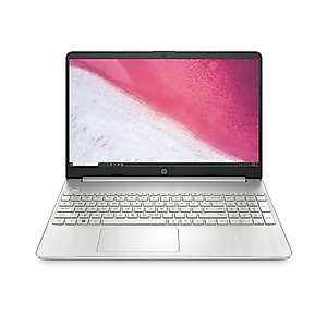 HP 15-inch HD Laptop, AMD Ryzen 3 3200U Processor, 8 GB RAM, 256 GB SSD, Windows 10 Home (15-ef0021nr, Natural Silver) (Renewed)