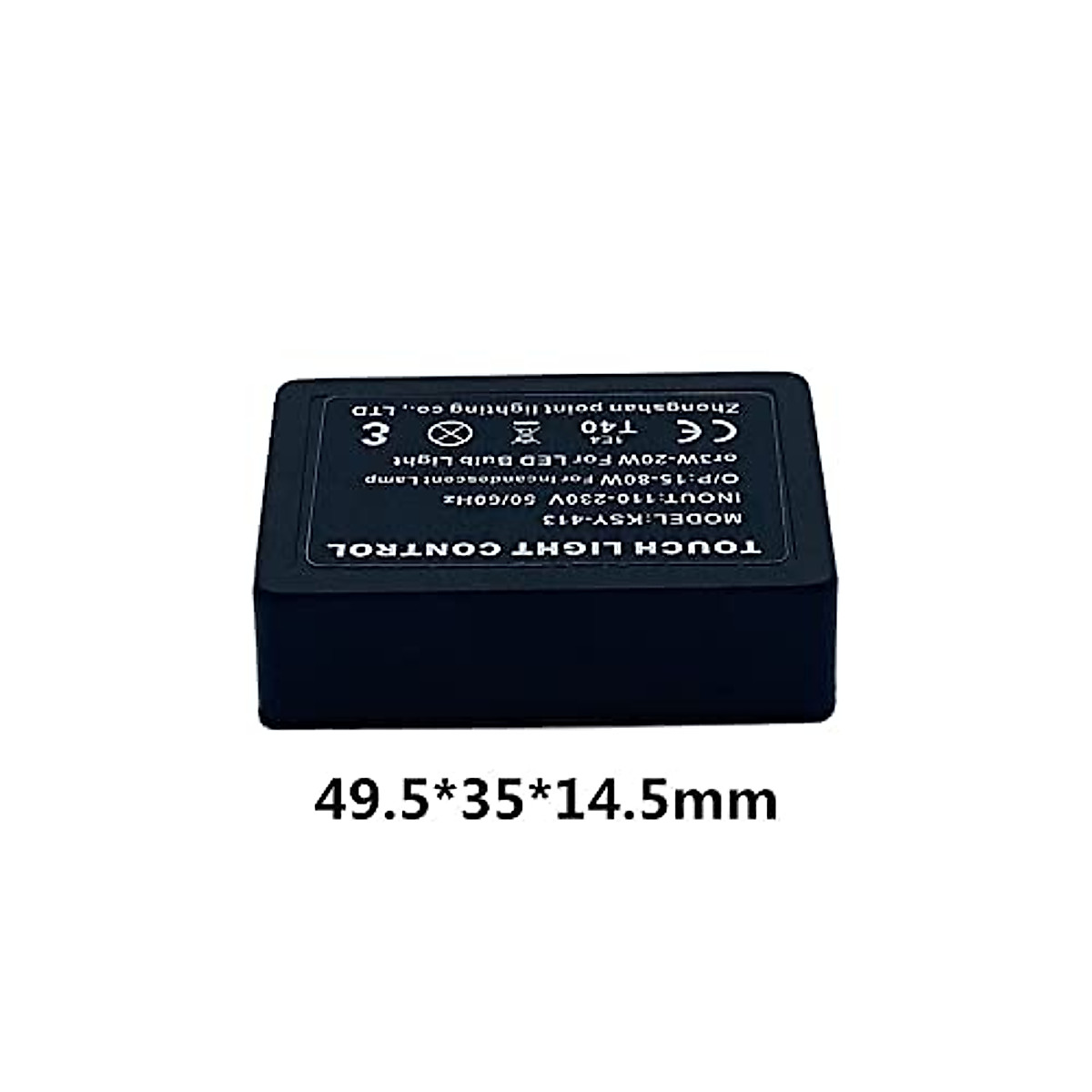 Touch Lamp Control Module, 3 Way Touch Sensor Dimmer, AC 1A/3A Touch Lamp Repair Kit Control Module, for Dimmable LED Incandescent Bulbs (3A)