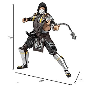 McFarlane Toys Mortal Kombat Scorpion (The Shadow Skin) 7" Action Figure