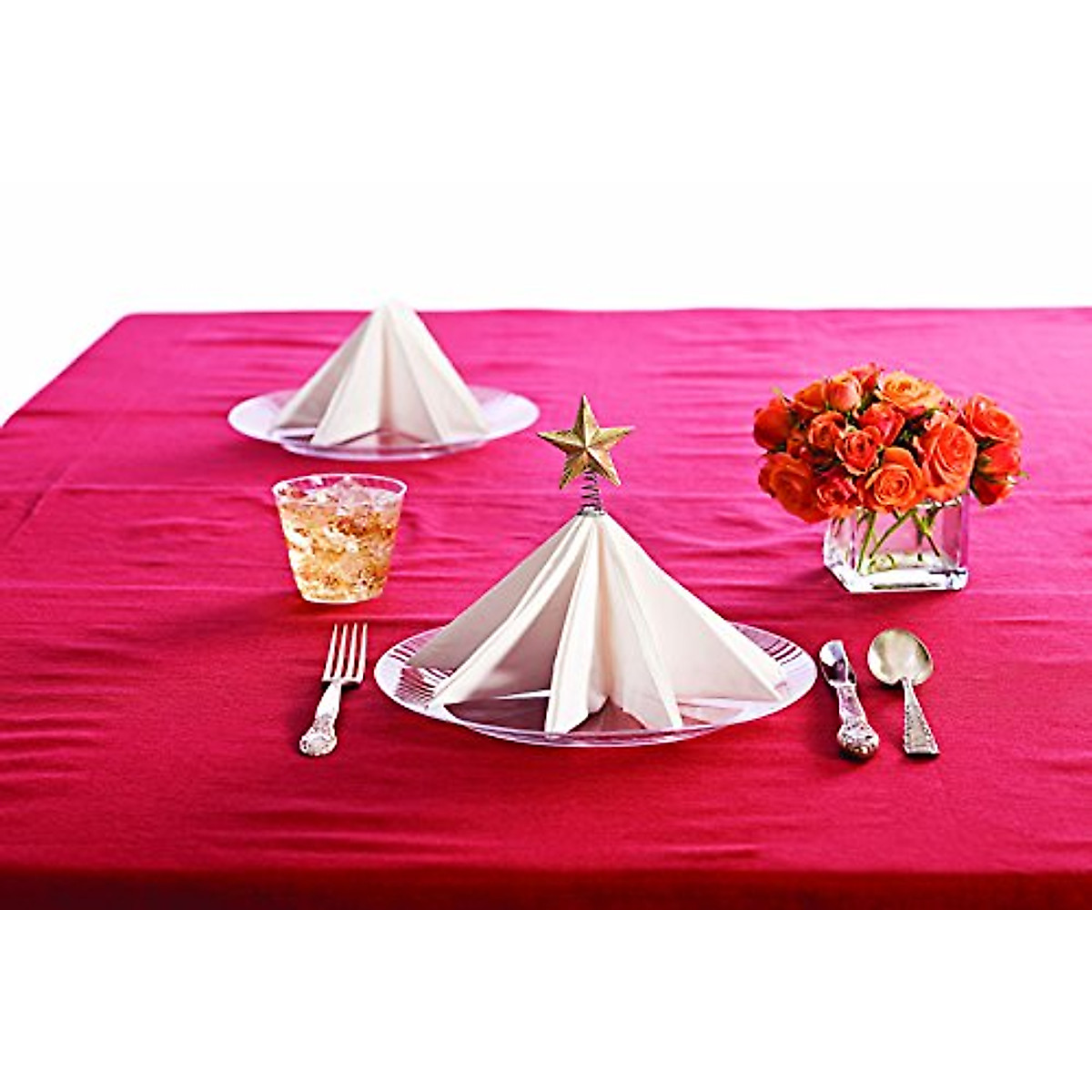 Chinet Classic 2 Ply Beverage Napkins, White, 40 Count