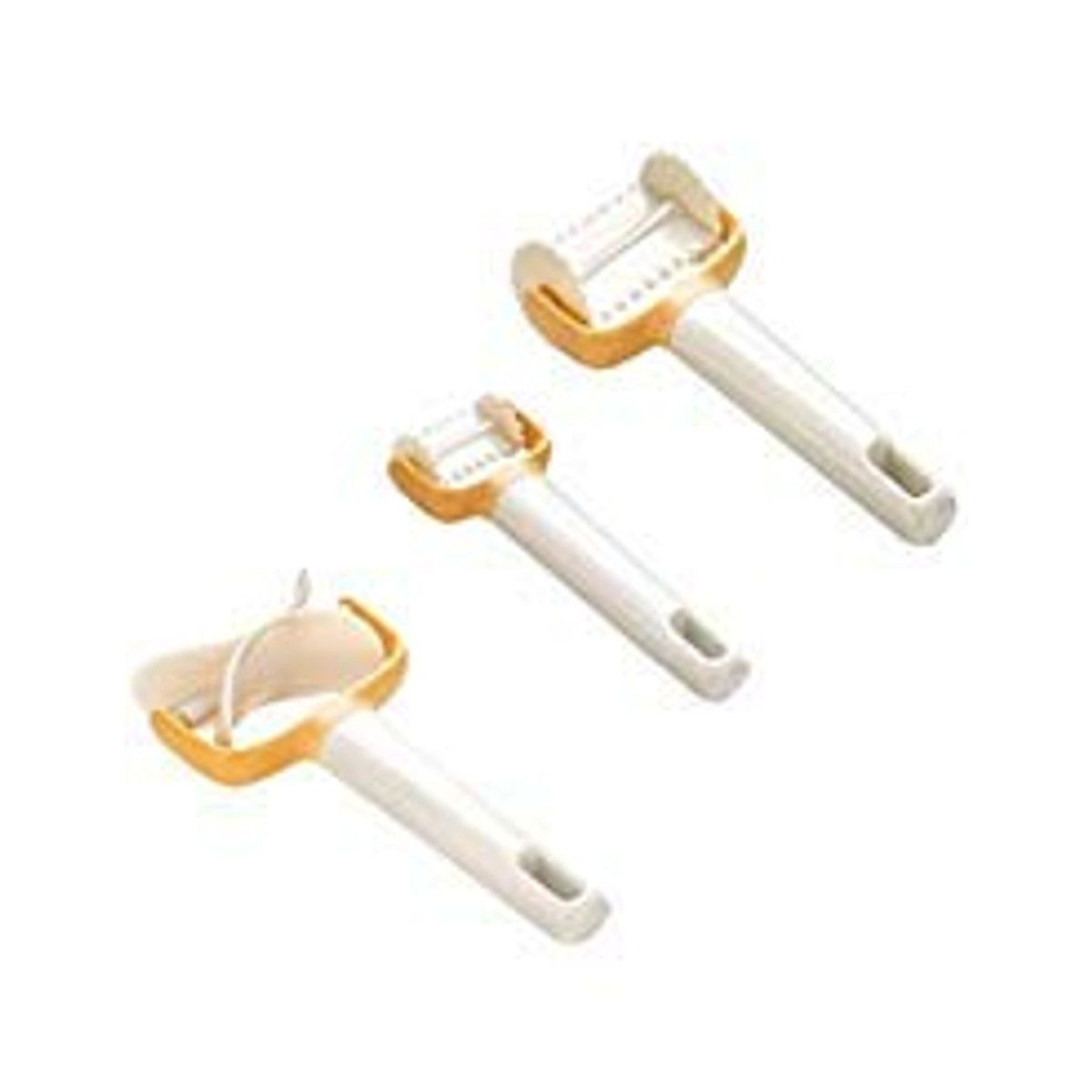 3Pcs/Set Rolling Angel Biscuit Ravioli Cutter | Rolling crimped circle cutter | Delicia Rolling Square Cutter