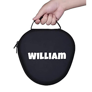 Hard Case for New AirPods Max, Travel Carrying Headphone Case with Custom Name Earpad Cover Protective Portable Storage Bag Personalized Gift APM1
