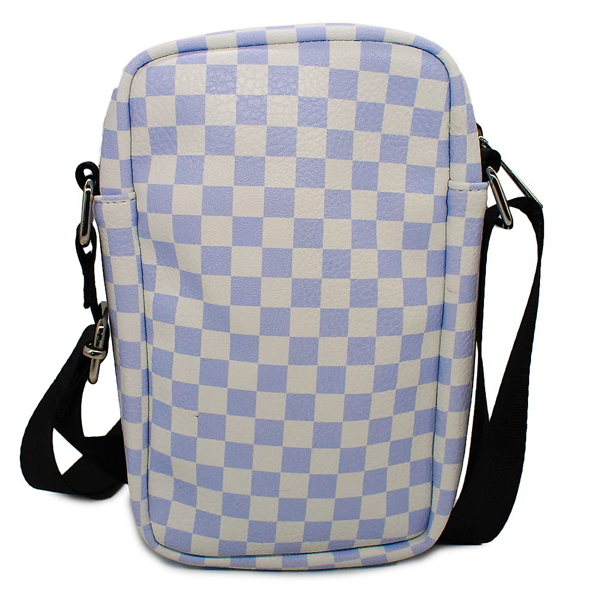 Disney Bag, Crossbody, Fab 4 Back Side Pose, Checkered, Vegan Leather