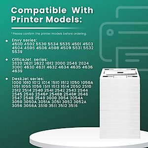GREENBOX Remanufactured Ink Cartridge Replacement for 61XL 61 XL for Envy 4500 5530 5534 5535 Deskjet 1000 1010 1510 1512 2540 3050 3510 3050A Officejet 2620 4630 4635 Printer (1 Black)