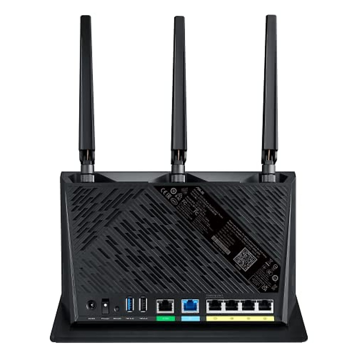 ASUS RT-AX86U Pro (AX5700) Dual Band WiFi 6 Extendable Gaming Router, 2.5G Port, Mobile Game Mode, Port Forwarding, Subscription-Free Network Security, VPN, AiMesh Compatible