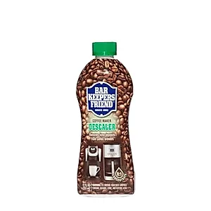Bar Keepers Friend Coffee Maker Descaler (12 oz) - Removes Mineral Deposits from Espresso Makers and Automatic Drip and Single-Cup Coffee Makers