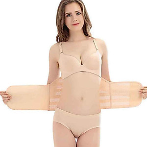 Yoyorule Fashion Shapeware Underwear Women Hollow Breathable Body Shaper Abdominal Belt Belt Shapewear Khaki