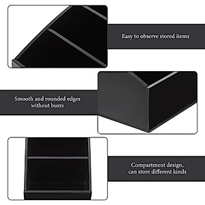 CALLARON Tea Bag Holder Organizer Tea Bag Rack Organizer 2pcs Coffee Pod Storage Box Acrylic Tea Bag Tea Bag Display Bar Accessories