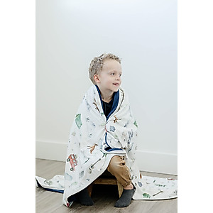 Pobi Baby Premium Baby Blanket, Soft Stretchy Quilt for Babies, Toddlers, Kids (Explore)