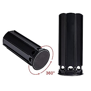 Coffee Vertuo Pod Holder Carousel Stand for Nespresso Vertuo Capsule Storage Organizer with Extra Space for Coffee Mate Silent Rolling (Vertuo 80+ Pod Storage)