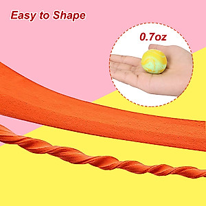 rubfac Air Dry Clay for Kids, 50 Colors DIY Modeling Clay Kit with Accessories in Container Box Magic Clay for Arts Crafts DIY Gift