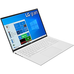 LG Gram 16Z90P - 16" WQXGA (2560x1600) Ultra-Lightweight Laptop, Intel evo with 11th gen CORE i5 1135G7 CPU , 8GB RAM, 256GB SSD, Alexa Built-in, 22 Hours Battery, Thunderbolt 4, White – 2021