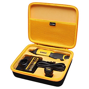 LTGEM Case Compatible with DEWALT DCF682N1/ DCF680N2 8V MAX Cordless Screwdriver, Batteries and Charger, Case Only