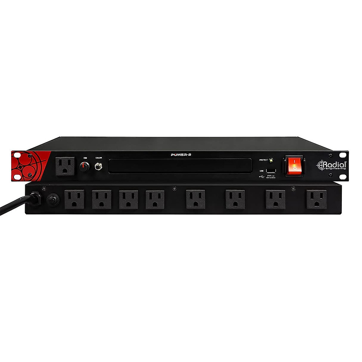 Radial Power-2 19" Rack Mount Power Conditioner & Surge Supressor w/LED Lighting