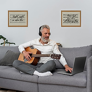 Praise Hymns - Sheet Music Wall Decor, Our Inspirational Christian Music Wall Art Poster is A Great Doxology Hymn of Joy For Church, Office Decor, Living Room Decor or Home Decor, Unframed Set - 8x10