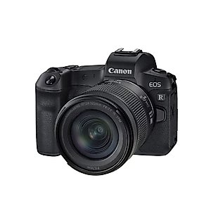 Canon EOS R RF24-105mm F4-7.1 is STM Lens Kit, Vlogging and Content Creator Camera 4K UHD, Digital Single-Lens Non-Reflex AF/AE, 0.4 Magnification, Mirrorless and Full-Frame, Compact & Lightweight