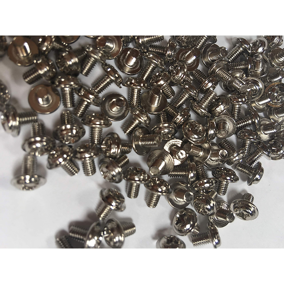 Computer M3x5 Screws 1000pcs for Motherboard, Optical Drive, Solid State, DVD ROM, Bd ROM Carbon Steel Nickel Plated Philips Round Head Screw Accessory Parts