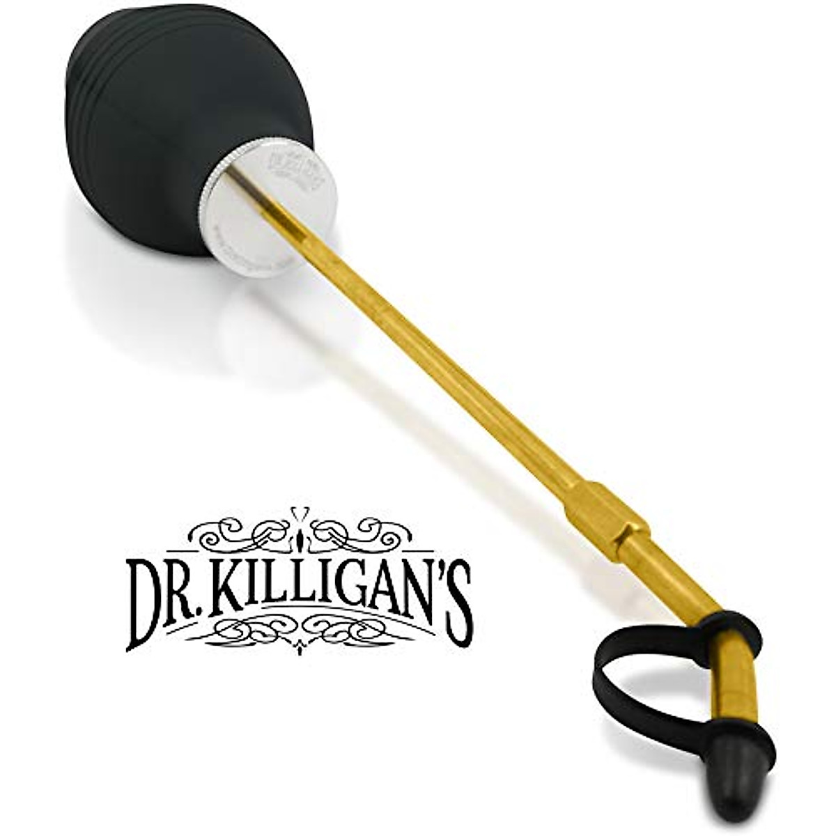Dr. Killigan's The Insect Buster - Bulb Duster, Sprayer, Applicator, Dispenser for Diatomaceous Earth and Other Powders - a Non-Toxic, Natural and Safe Tool - Large (14oz)