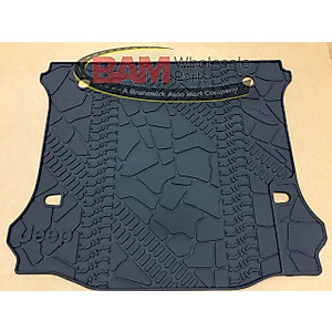 Mopar 82213184 Molded Cargo Tray, Black