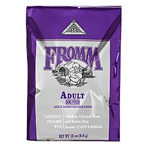 Fromm Classic Adult Dog Food - Premium Dry Dog Food for Large, Medium, & Small Breeds - Chicken Recipe - 15 lb