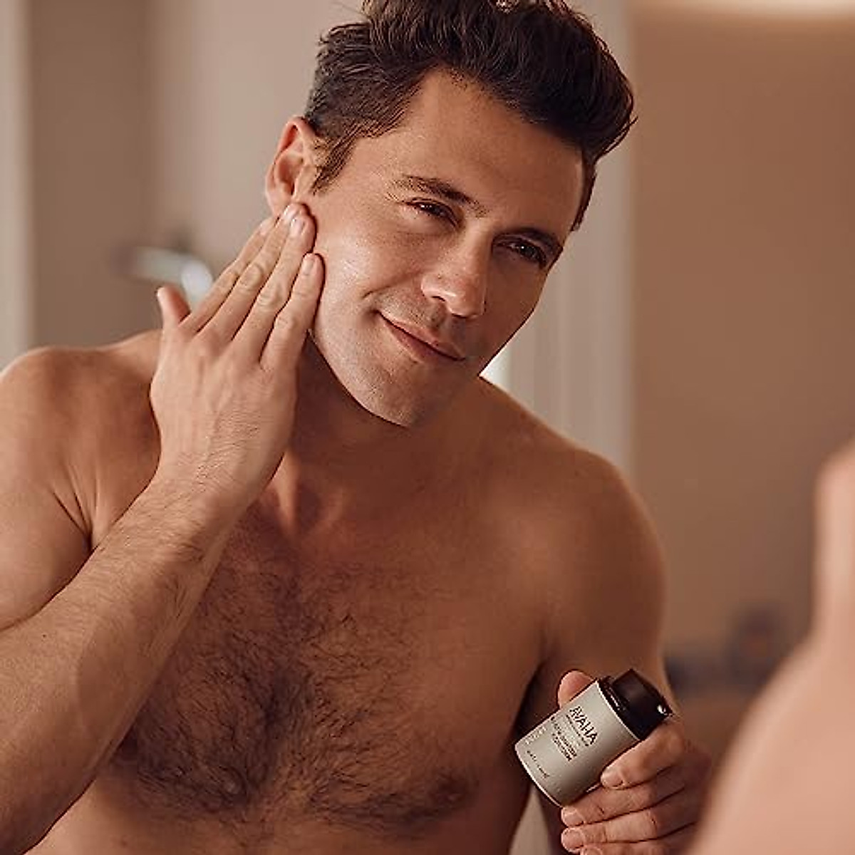 AHAVA Men's Soothing After-Shave Moisturizer - Light-absorbing Lotion to Calm, Hydrate & Relieve the Skin After Shaving, Enriched by Exclusive Osmoter & G-Force blend, Calendula & Hamamelis, 1.7 Fl.Oz
