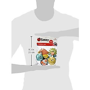 Sassy Bathtime Pals Squirt and Float Toys 9+ Months Set of 5 Sea Characters