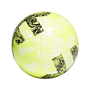 adidas MLS Club Soccer Ball, Solar Yellow/Black, 3