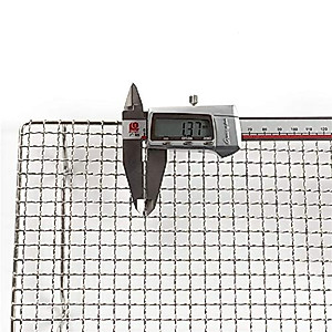 InBlossoms 304 Stainless Steel Cooling Rack Versatile Baking Rack Heat Resistant Rust Proof Sturdy Grate 5.9"*5.9"