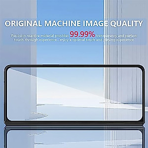 Doemoil For Samsung Galaxy Z Fold 5 Tempered Glass Screen Protector Film Tempered Glass Screen Protector Film Anti Scratch Bubble Free Easy Installation For Samsung Galaxy Z Fold 5 (1 Pcs)