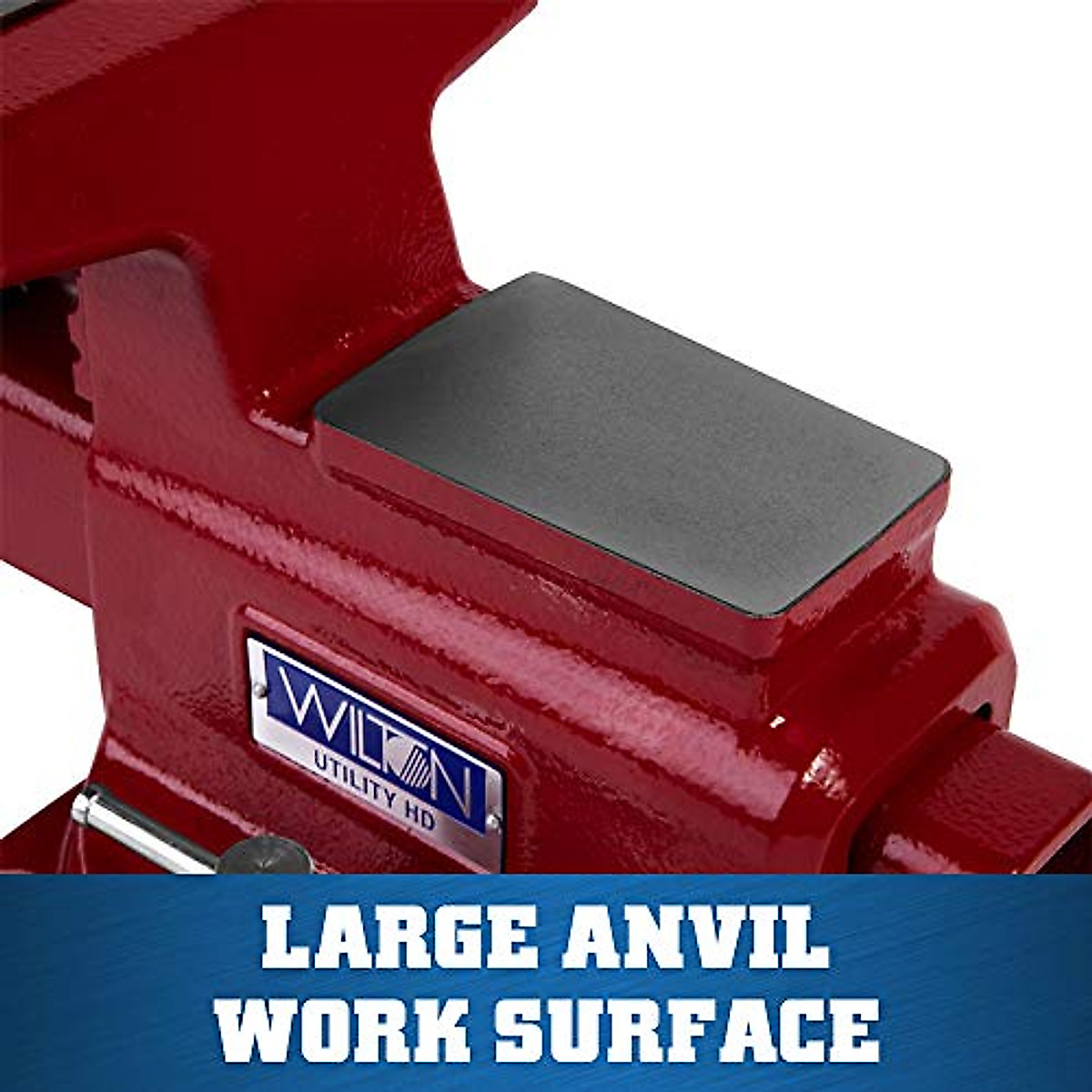 Wilton 656UHD Utility HD Bench Vise, 6-1/2" Jaw Width, 6-1/4" Jaw Opening (28815)