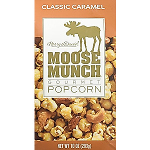 Harry & David Moose Munch Gourmet Popcorn Classic Caramel 10 oz Package