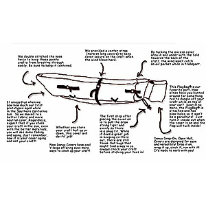 Danuu Brat 9-12 Foot Kayak Cover